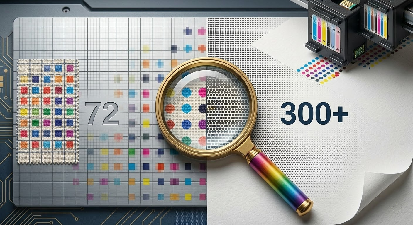 DPI vs PPI Explained: Image Resolution Guide for Printing | PixelFlair